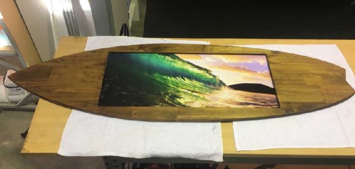Surframe V2 – Surfboard Photo Frame – Dirty Optics